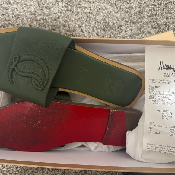 Christian Louboutin | Shoes | Red Bottom Sandals | Poshmark